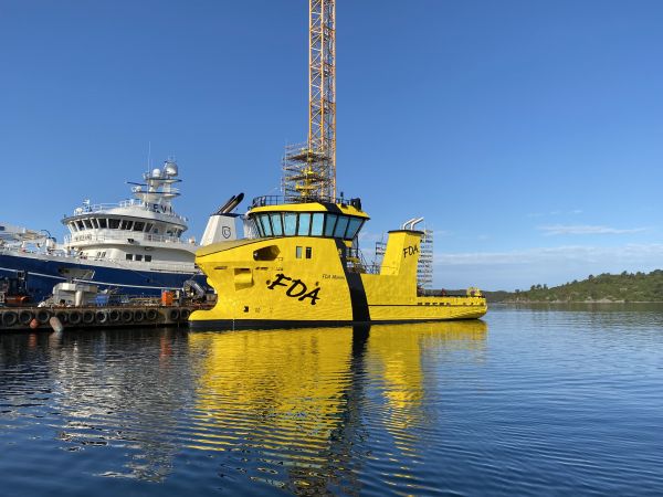 FDA MIMMI er sjøsatt! > Fitjar Mekaniske Verksted - FMV